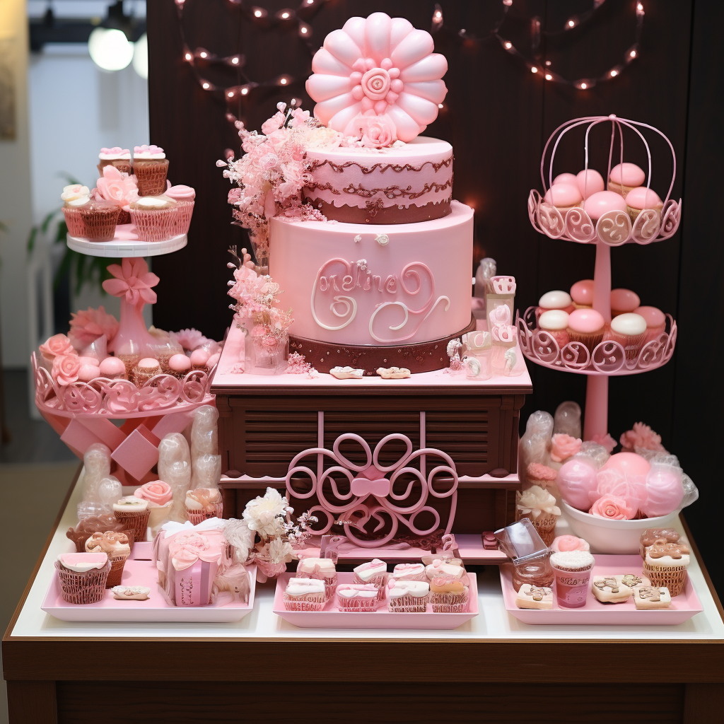 Sweet Beginnings: Bespoke Newborn Chocolate Theme Displays for Her ...
